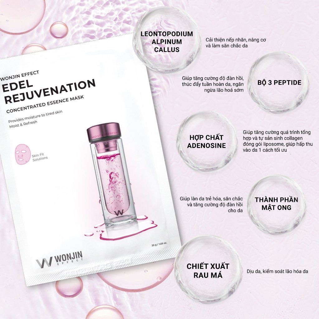 Wonjin effect Mặt nạ Edel RejuvenationWonjin effect Mặt nạ Edel Rejuvenation – SammiShop