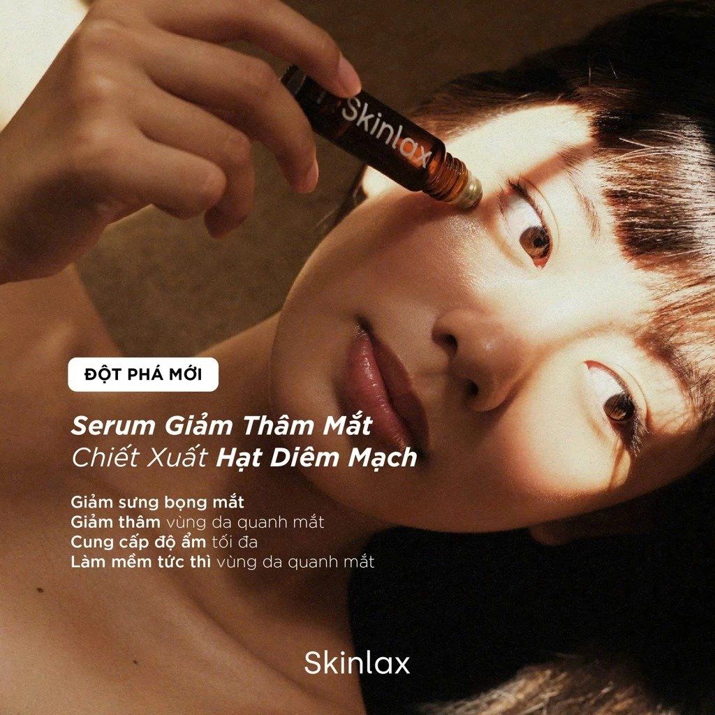 Skinlax Serum dưỡng mắt chiết xuất hạt diêm mạch Quinoa Sesd Eye Roller ...