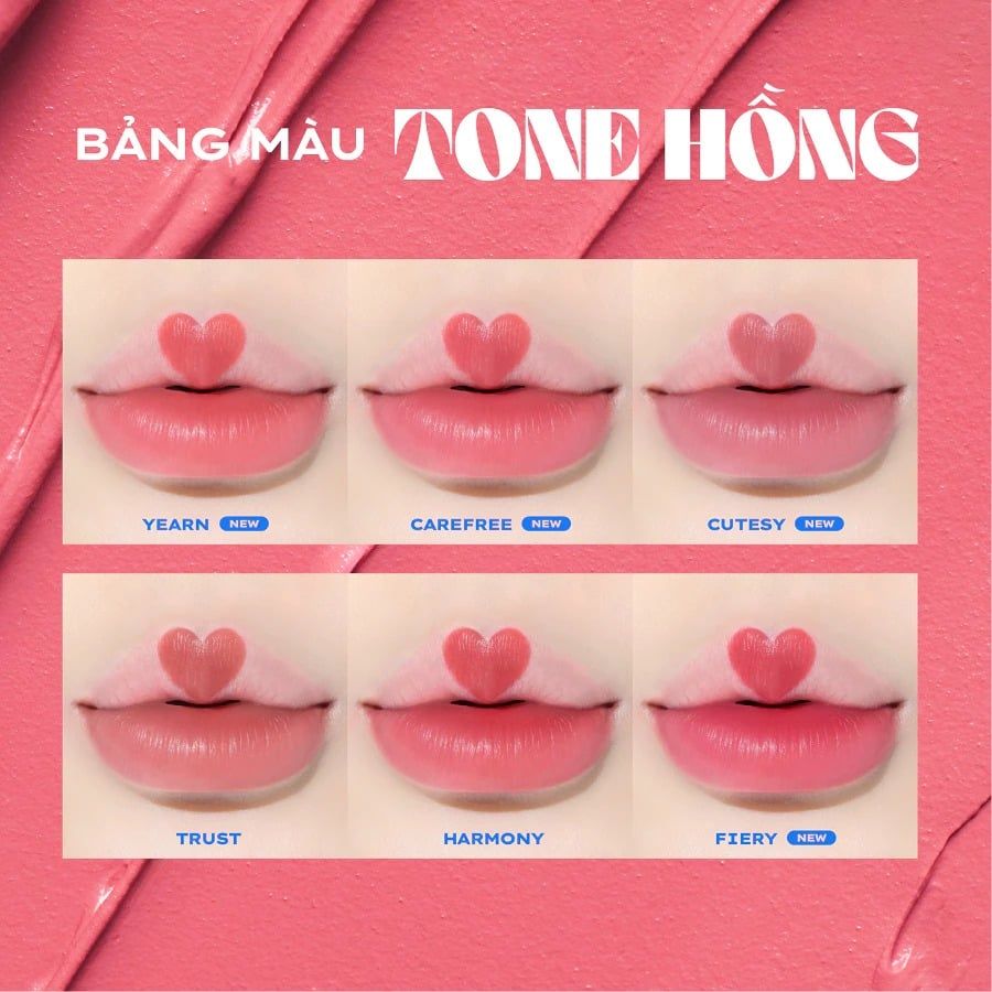 Lemonade Son kem Perfect Couple Lip - Love Edition 3Lemonade Son kem Perfect Couple Lip - Love ...