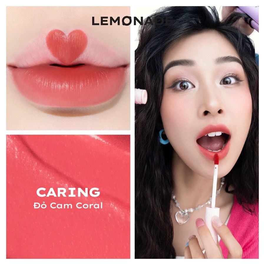 Lemonade Son kem Perfect Couple Lip - Love Edition 2Lemonade Son kem ...