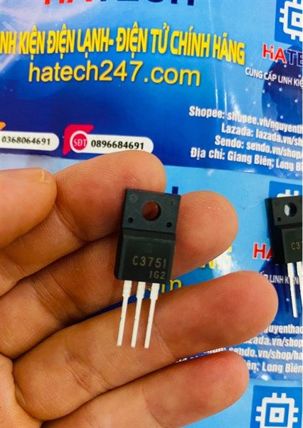 Transistor NPN 2SC3751 3751 C3751 TO220 mới chính hãng 100%