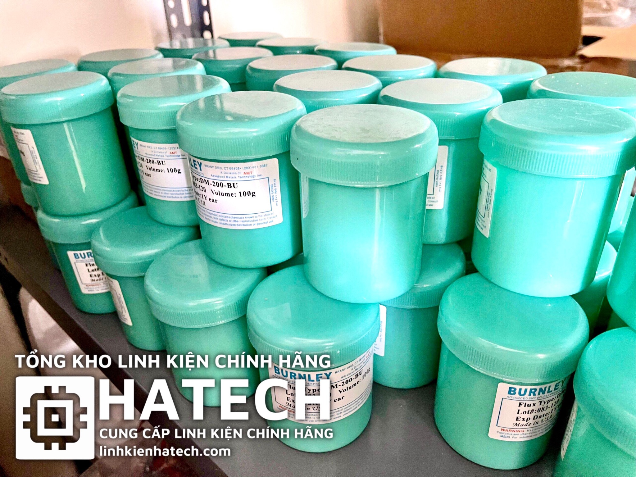 Mỡ Hàn Mạch Burnley Mỹ 100g DM-200-BU