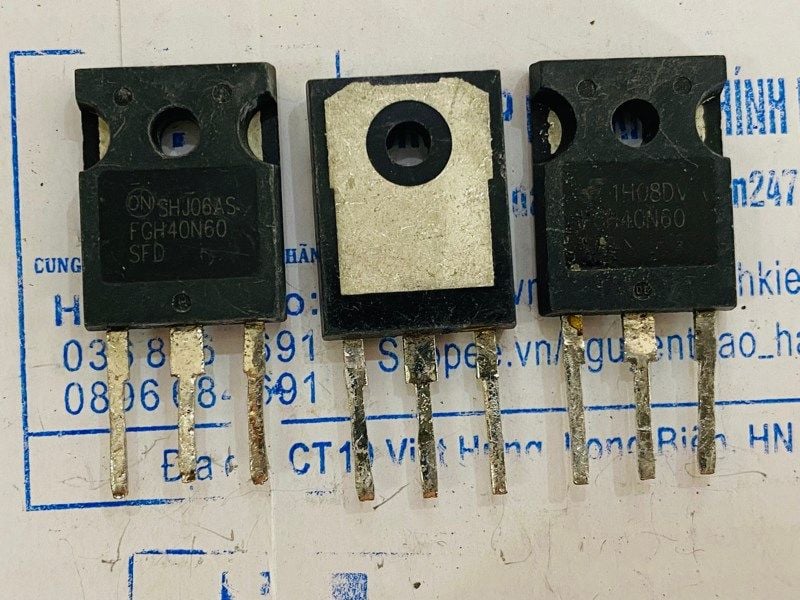 40N60 FGH40N60SFD tháo máy