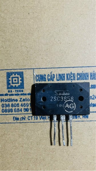 Cặp Linh Kiện A1494 C3858 1494 3858 TRANSISTOR 200V 17A (Tháo Máy)