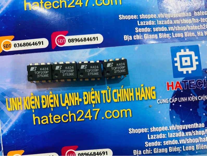 IC Nguồn TOP209PN TOP209P TOP209 DIP-7 Mới Chính Hãng