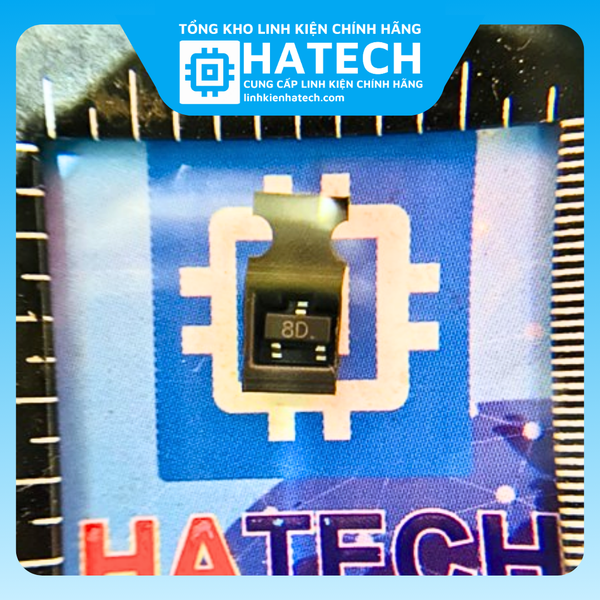 Transistor 13001 8D dán SOT-23 NPN 200mA 400V mới chính hãng