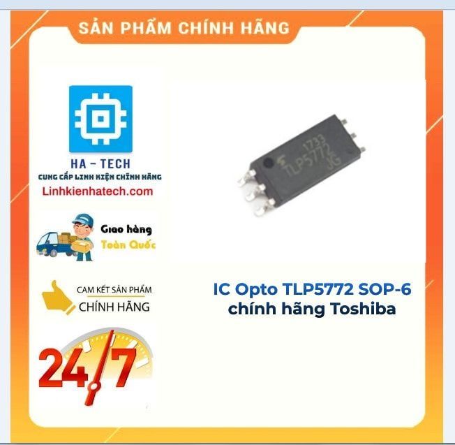 IC Opto TLP5772 SOP-6 chính hãng Toshiba