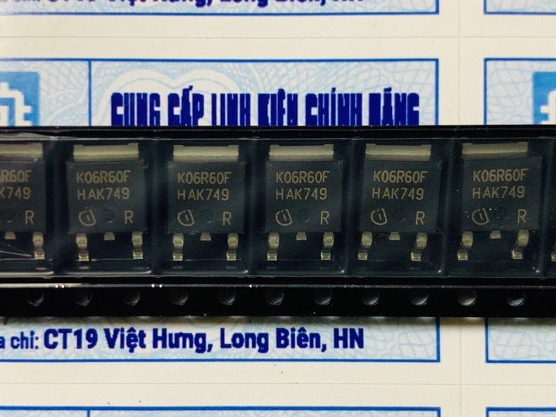 Túi 3 Chiếc IGBT N-CHANNEL IKD06N60RF K06R60F 06R60 600V 6A TO-252-3 M