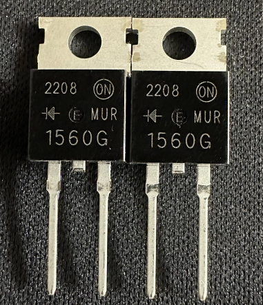 Linh kiện DIOT Diode Xung MUR1560 MUR1560G U1560 15A 600V To 220