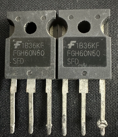 Linh kiện IGBT FGH 60N60 60N60 60A 600V (Tháo máy)