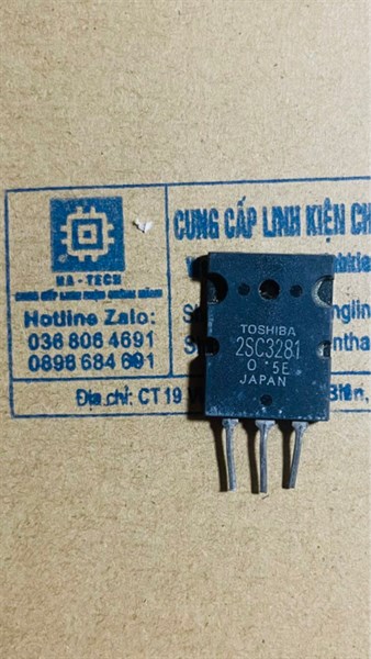 Linh kiện cặp 2SA1302 1302 C3281 3281 TRANSISTOR 15A 200V (Tháo máy)