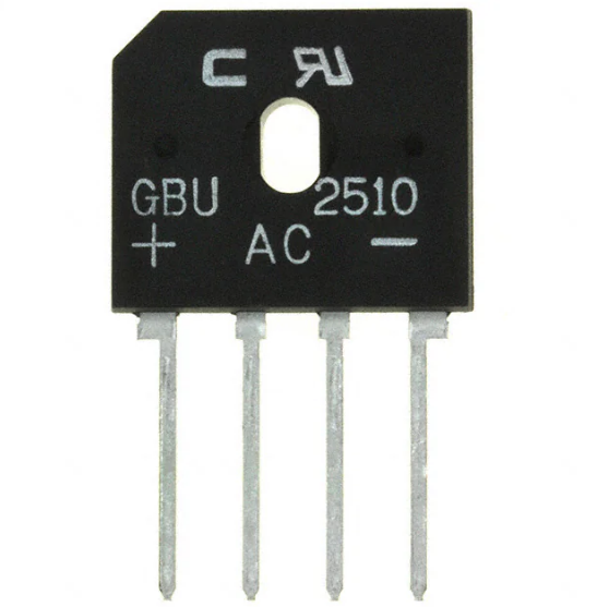 Linh kiện GBU2510 Diode cầu 25A 1000V DIP-4 chính hãng SEB