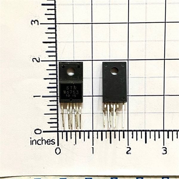 Linh kiện STRW6753 W6753 6753 TO-220-7 tháo máy Sanken