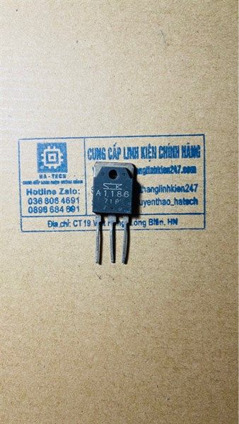 Túi gồm 03 cặp (06 chiếc) A1186 C2837 TRANSISTORS 10A 150V 100W (Tháo