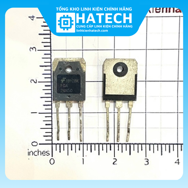 Linh kiện FQA24N50 24N50 MOFET kênh N N-CH TO-3P 24A 500V 290W