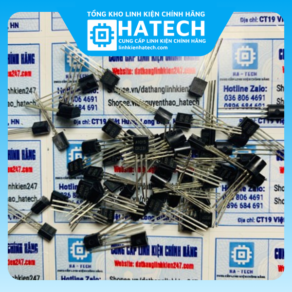 Transistor PNP A1015 2SA1015 0.5A 50V gói 50 chiếc