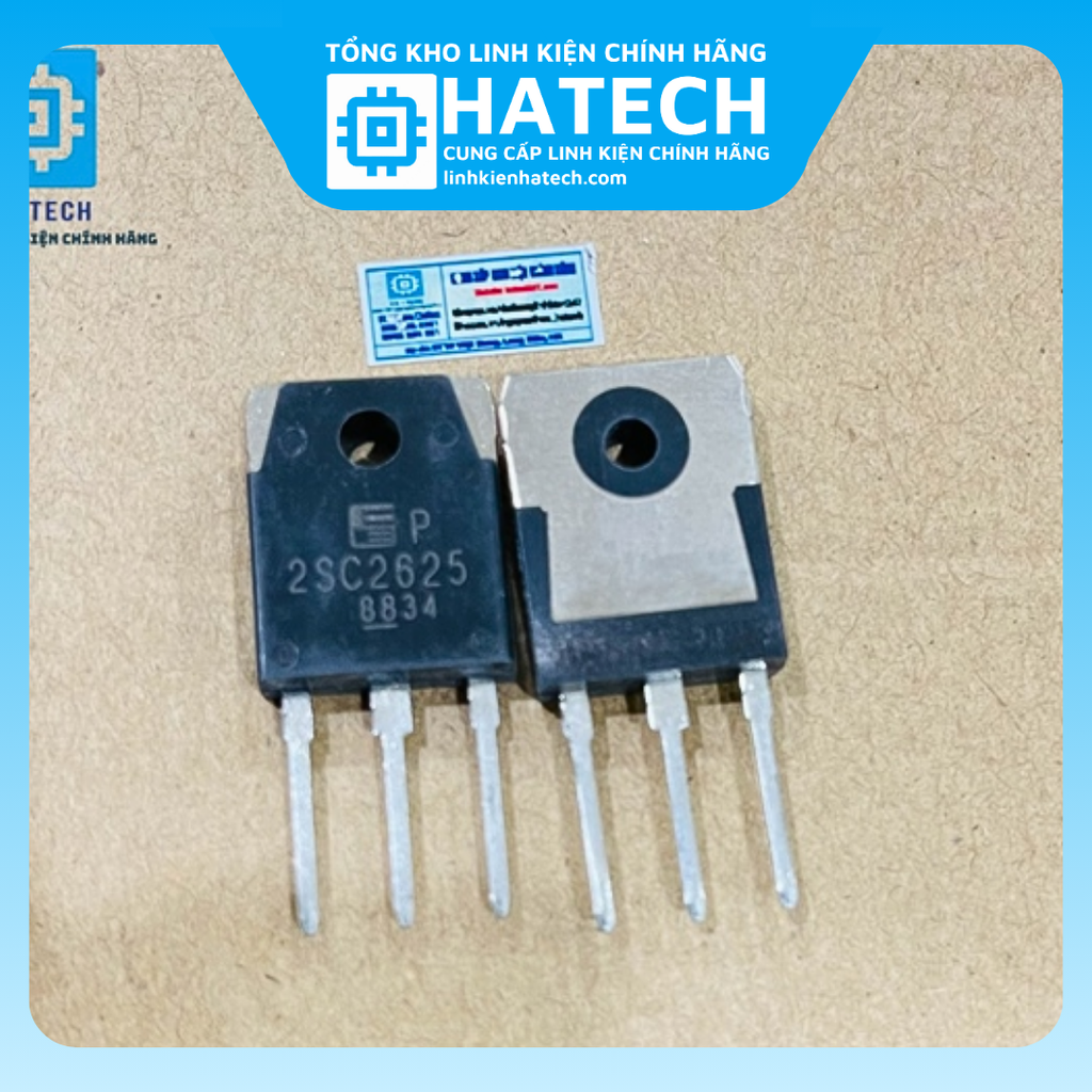 Transistor NPN 2SC2625 2625 10A 450V TO-3P mới chính hãng 100%