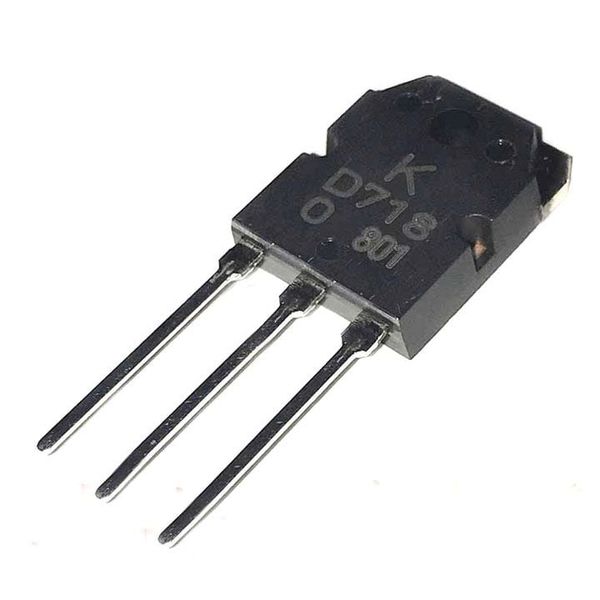Linh kiện D718 2SD718 TRANSISTOR 120V 8A 80W TO-3P NPN