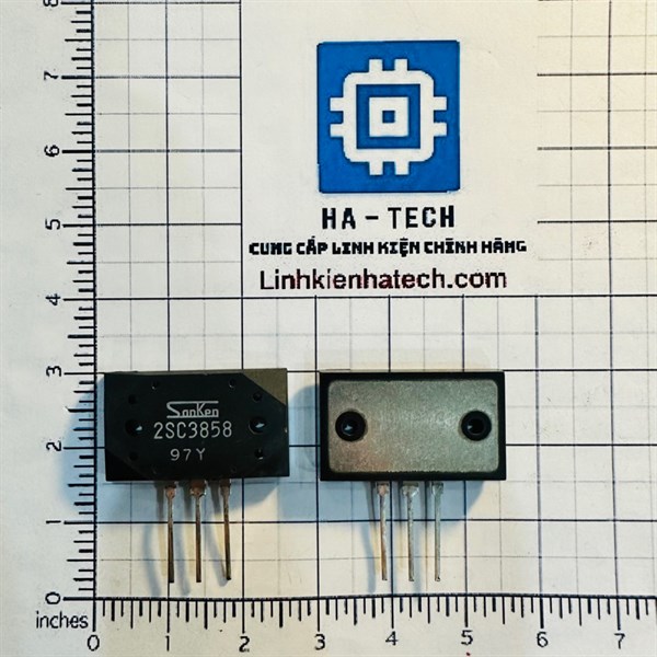 Linh Kiện 2SC3858 3858 C3858 17A 200W 200V mới Chính Hãng SANKEN