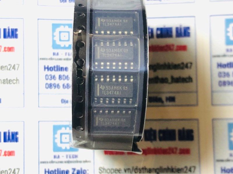 TL3474AIDR Opam - Khuếch Đại Thuật Toán Dán TL3474AIDR TL3474CDR TL347