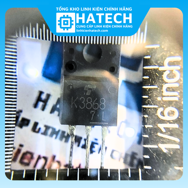 Linh kiện K3868 2SK3868 K3868 3868 TO-220 5A 500V Mới Chính Hãng