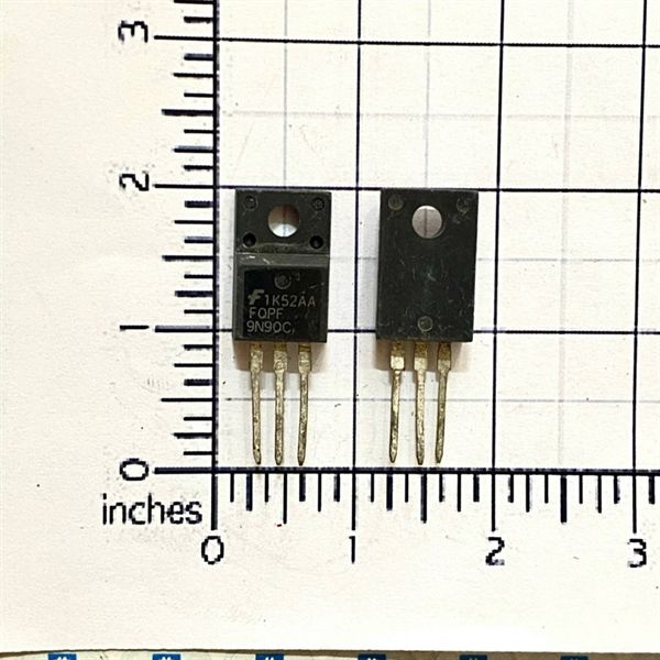Linh kiện Chuyên Dụng Mosfet kênh N FQPF9N90C 9N90C TO-220F 900V 9A th
