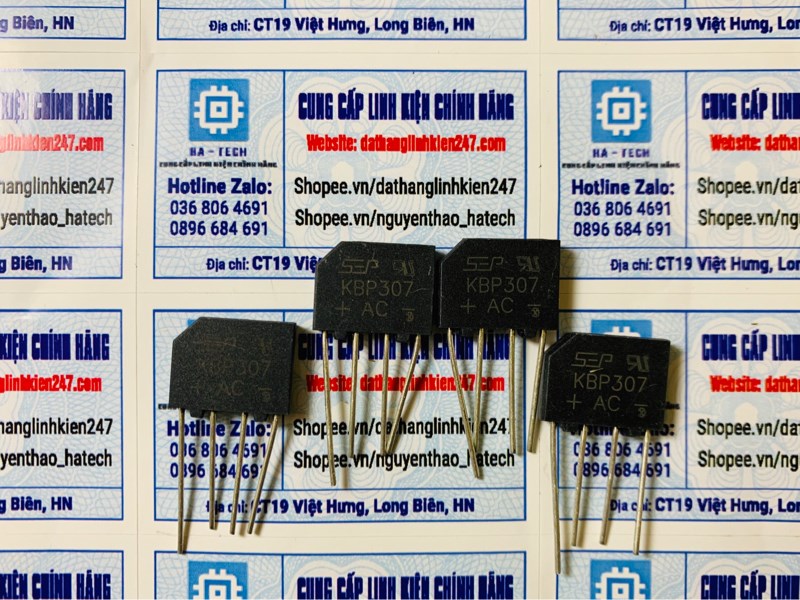 Chỉnh Lưu Cầu - Diode Cầu KBP307 307 3A 700V DIP-4