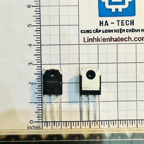 Linh kiện K3878 2SK3878 Mosfet Kênh-N 9A 900V TO-3P mới chính hãng