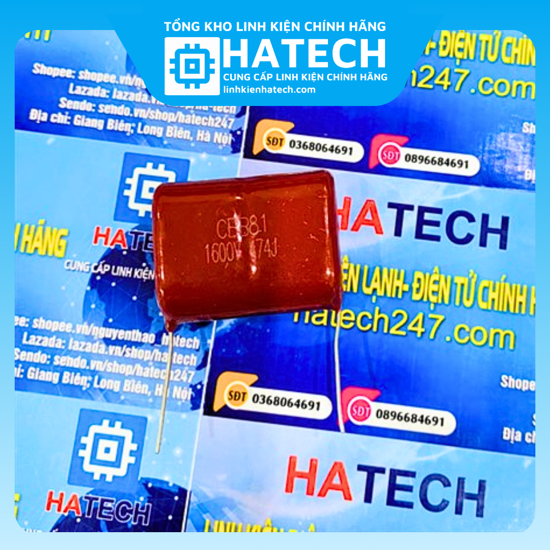 Tụ CBB 474J 1600V 0.47uF chính hãng