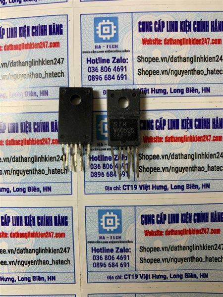 Linh kiện STR-W6052S STRW6052S W6052S W6052 TO-220-6 đã kiểm tra