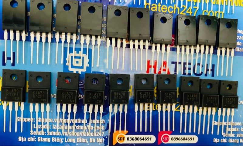 IC nguồn KIA78R12 KIA78R12PI 78R12 TO-220-4 mới chính hãng 100% KEC