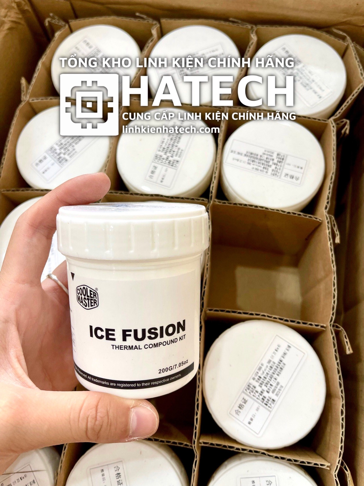 Keo tản nhiệt Coolermaster ICE Fusion 200g Hũ mới chính hãng