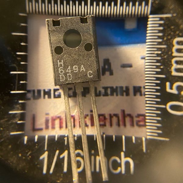 Linh kiện transistor H649A 649A H649 tương đương D649A BD649 TO-126