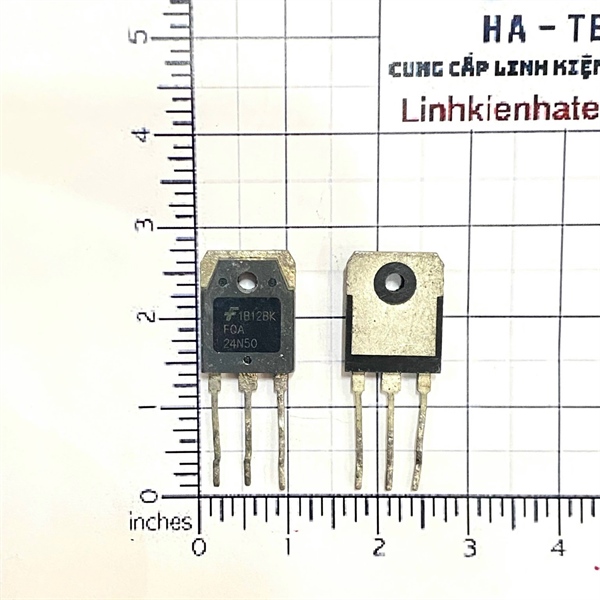 Linh kiện FQA24N50 24N50 MOFET kênh N N-CH TO-3P 24A 500V 290W