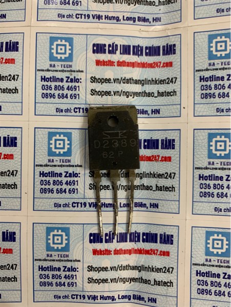 Túi 03 cặp (06 chiếc) D2389 B1559 TRANSISTOR 150V 8A (Tháo máy)