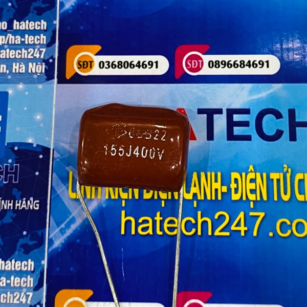 Tụ CBB 400V 155J 1.5uF 20mm