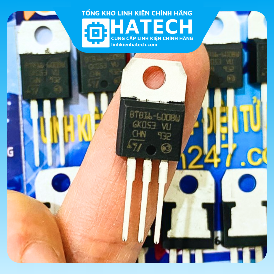 Linh Kiện BTB16-600B Triac 16A 600V To-220 mới chính hãng 100%