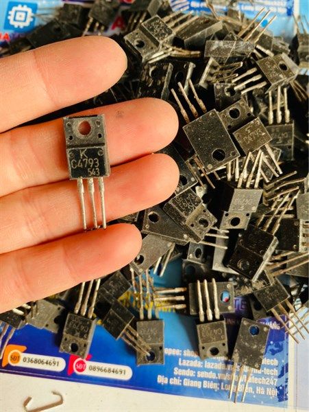 Cặp Linh Kiện A1837 C4793 1837 C4793TRANSISTOR 230V 1A (Tháo Máy)