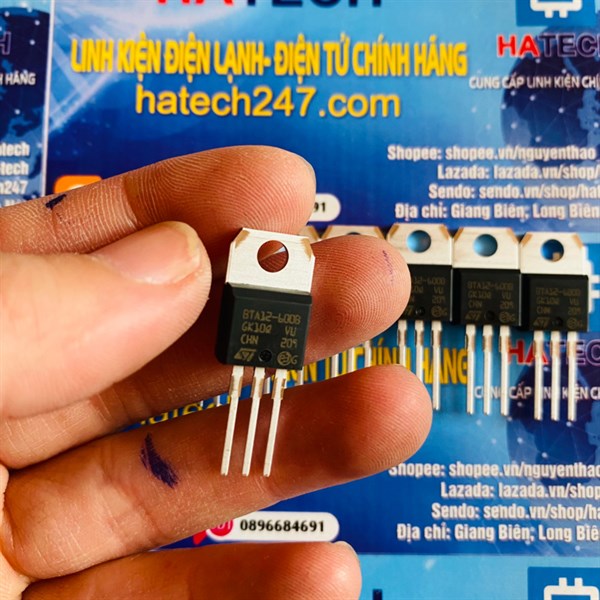 Triac BTA12-600B BTA12 mới chính hãng BTA
