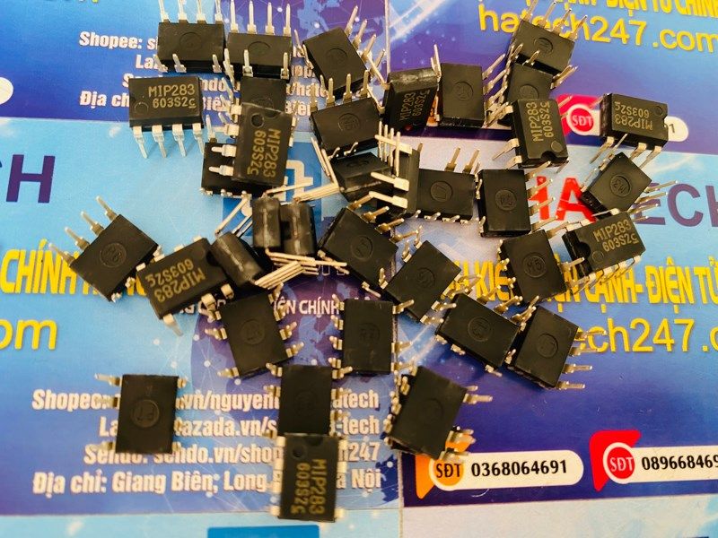 Túi 04 chiếc Linh kiện Nguồn MIP283 DIP-7 Mới Chính Hãng 100%