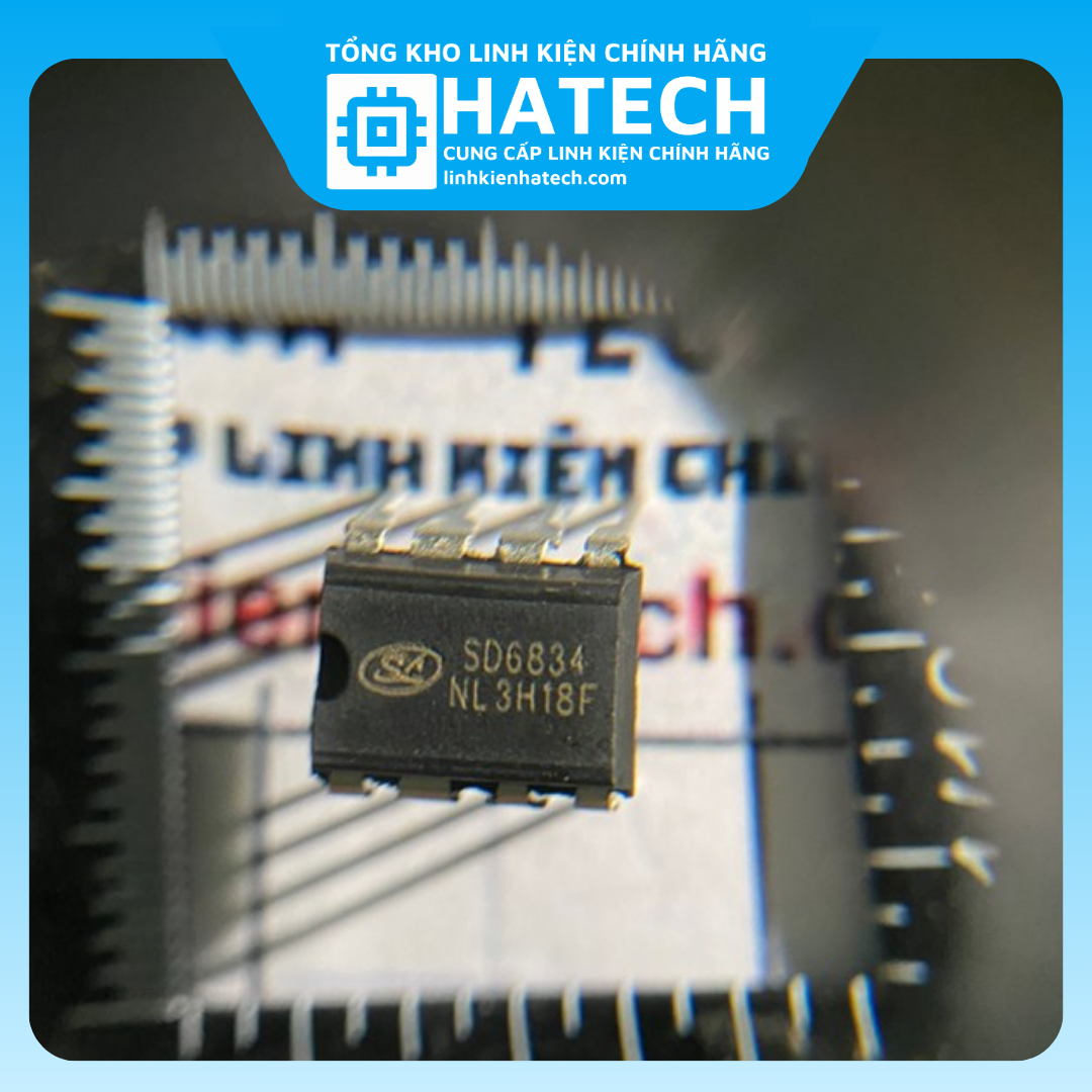 Linh kiện nguồn SD6834 6834 DIP8 mới chính hãng
