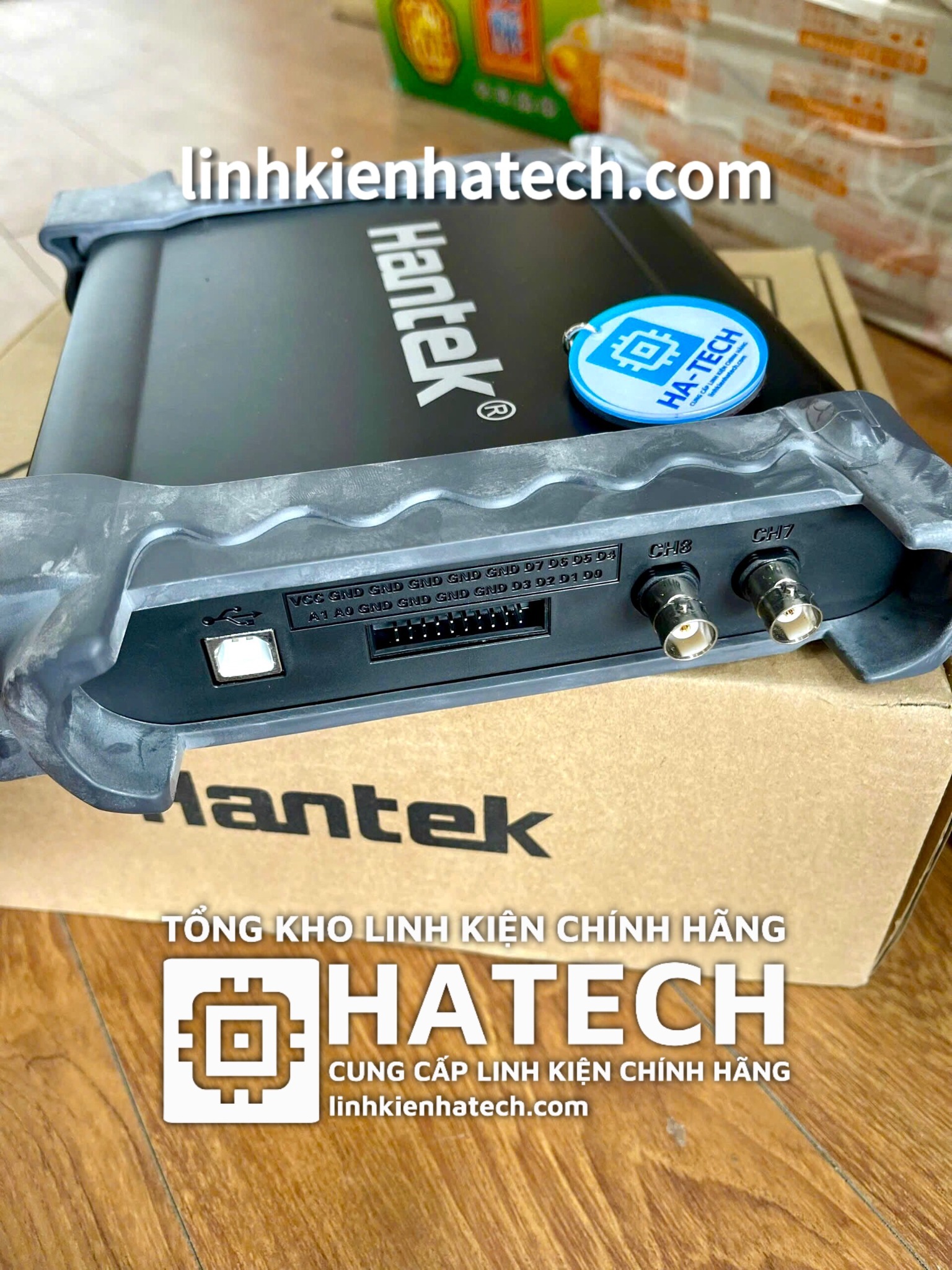 Thiết Bị Oscilloscope máy hiện sóng Đo Xung Điện Điện Tử Hantek 1008C