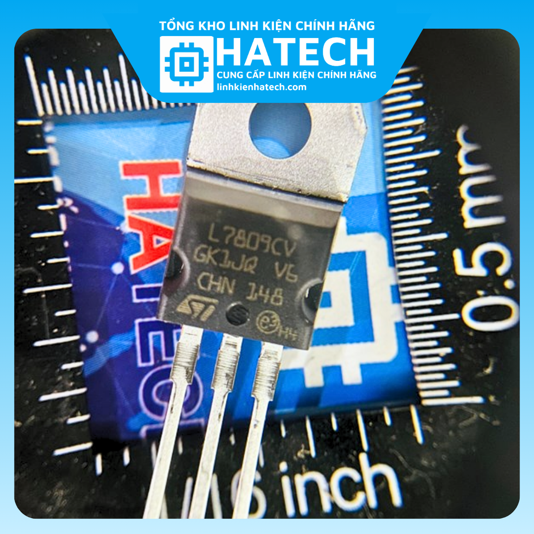Linh kiện nguồn L7809CV 1.5A 9V TO-220 7809 L7809 hi mới chính hãng