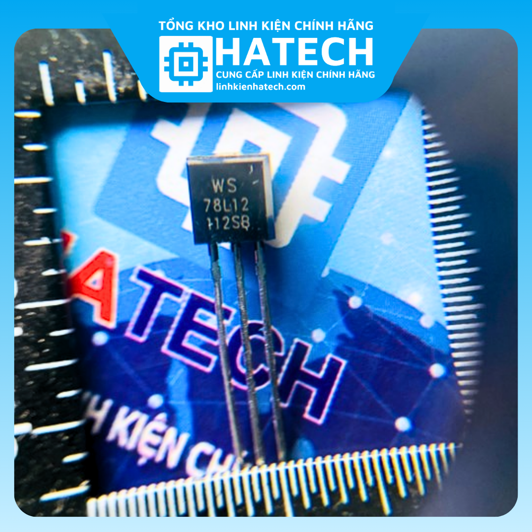 IC Ổn Áp Nguồn 12V LM78L12 78L12 7812 cắm 0.1A TO-92 túi 10 chiếc