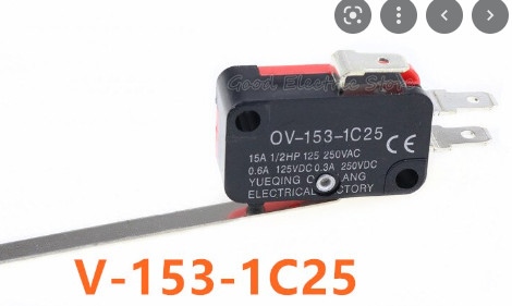Công Tắc Hành Trình Omron V-153-1C25 V153 15A 250V V153
