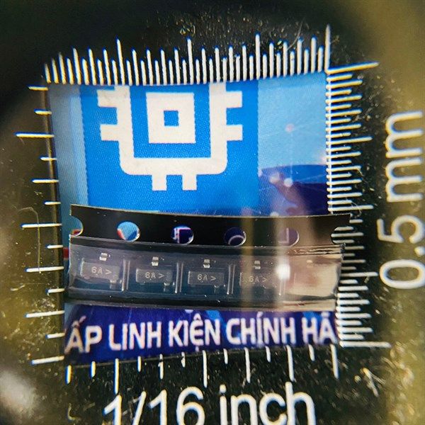 Transistor BC817-16LT1G 6A BC817-16 BC817 BJT NPN 45V 0.5A 300mW 3-Pin