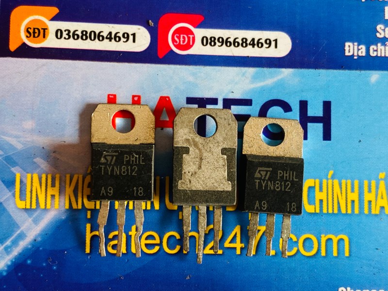 Túi 10 Chiếc Linh Kiện TYN812 SCR 12A 800V (Tháo máy)