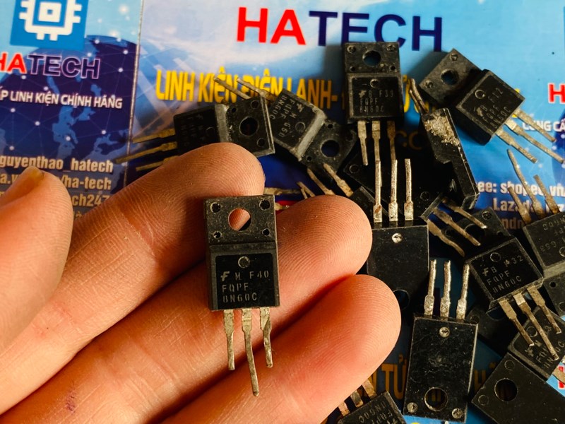 Linh Kiện FQPF18N60C 8N60 MOSFET N-CH 18A 600V TO220F (Chính Hãng)