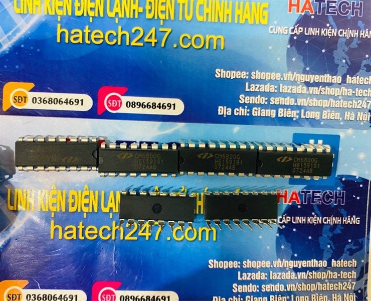 IC NGUỒN CM6800G DIP mới chính hãng 100%