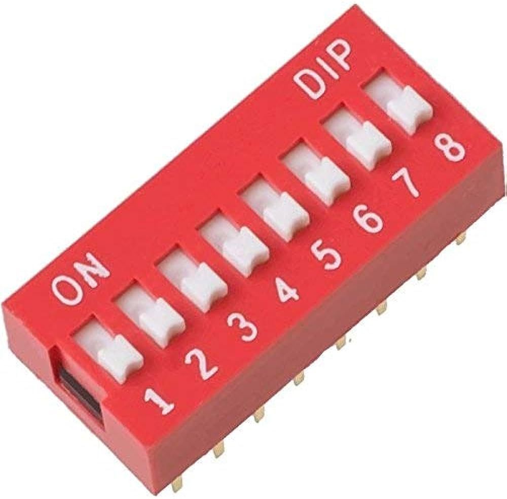 Công tắc bit 8P DS-8P chân cắm đứng